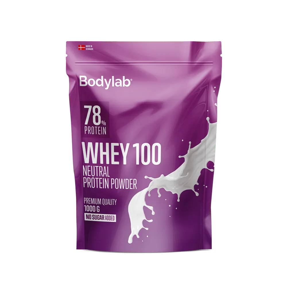 BodyLab Whey 100 Proteinpulver Neutral (1kg)