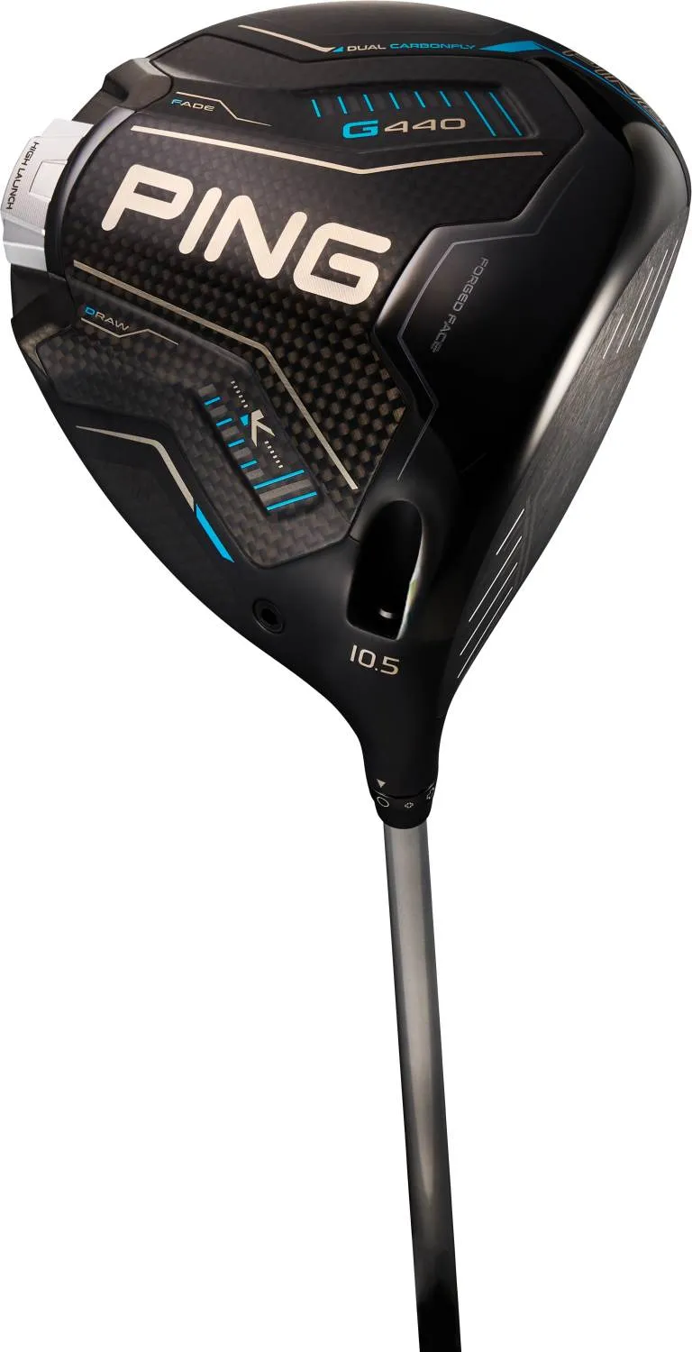 Ping G440 K HL Herre Driver - Sort - Højre - 10.5° - Ping Alta Quick 45 ...